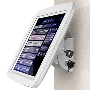 Beelta Tablet Wall Mount Compatible with 10.2 inch iPad 7th 8th 9th Gen Lockable Tiltable Anti Theft Security Adjustable