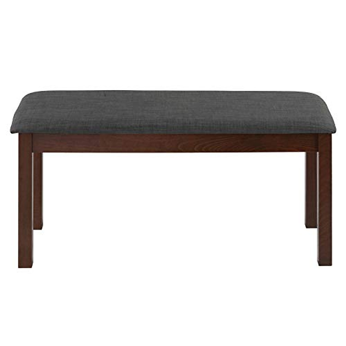 Cortesi Home Rosco Dining Bench, Grey