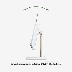 ASUS AiO M3400 All-in-One Desktop PC, 23.8-inch Full HD Anti-Glare Display, AMD Ryzen 5 5625U Processor, 8GB DDR4 RAM, 512GB NVMe PCIe, Windows 11 Home, Kensington Lock, M3400WYA-DH503