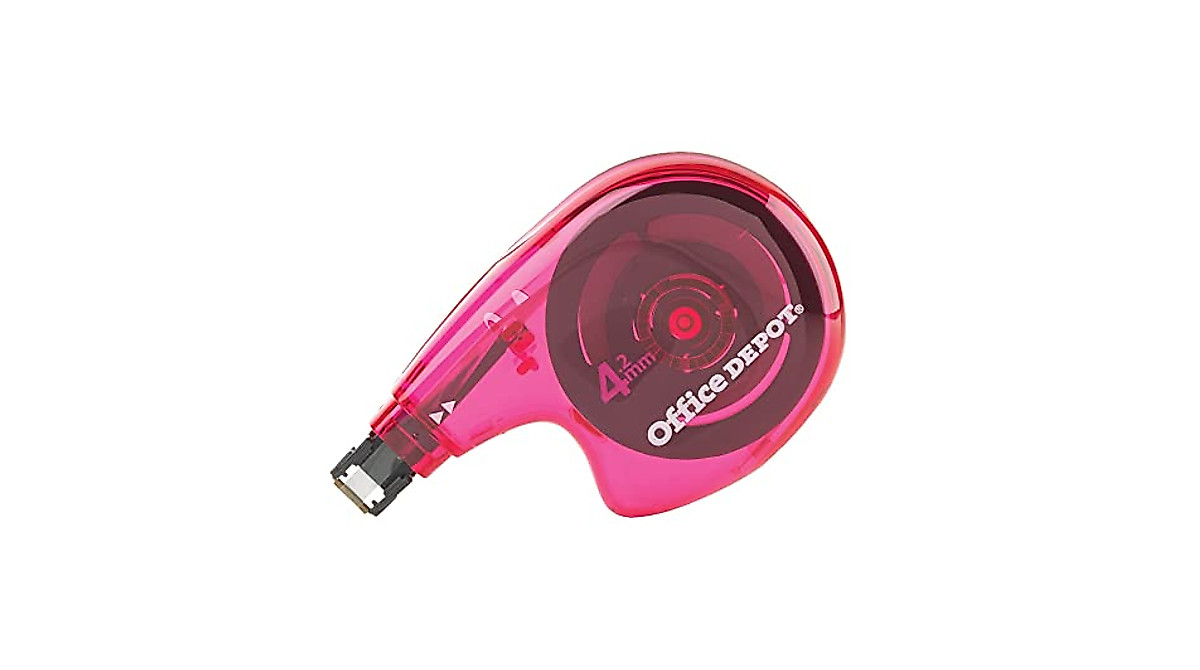Office Depot Side-Application Correction Tape - Precise & Quick Corrections