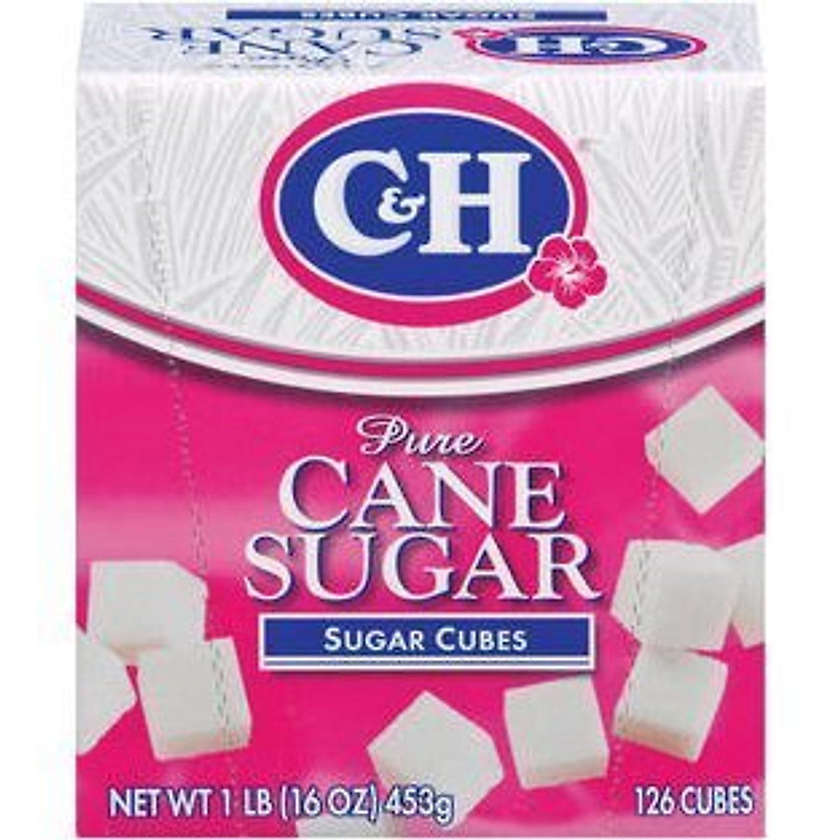 C&H Pure Sugar Cane Cubes, 16 oz (Pack of 2)