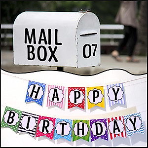 24 Sheets 1200 PCS Large Letter Stickers 4 Inch Alphabet Number Letter Stickers Vinyl Self Adhesive Stickers Letters for Poster Bulletin Boards Window Door Mailbox Crafts Classroom Home Decor (Black)