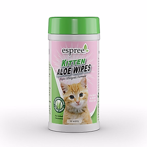 Espree Kitten Wipes, 50 count