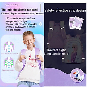 HONTUBS 3D stereoscopic backpack purple (F 4)