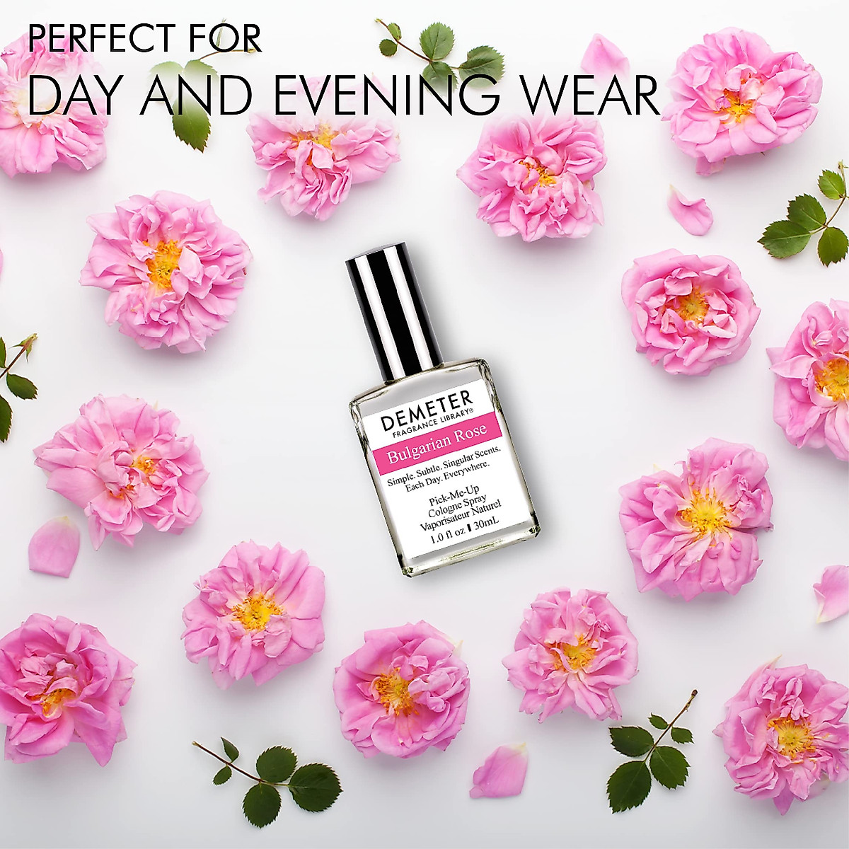 DEMETER Bulgarian Rose, 1 Oz Cologne Spray, Perfume for Women