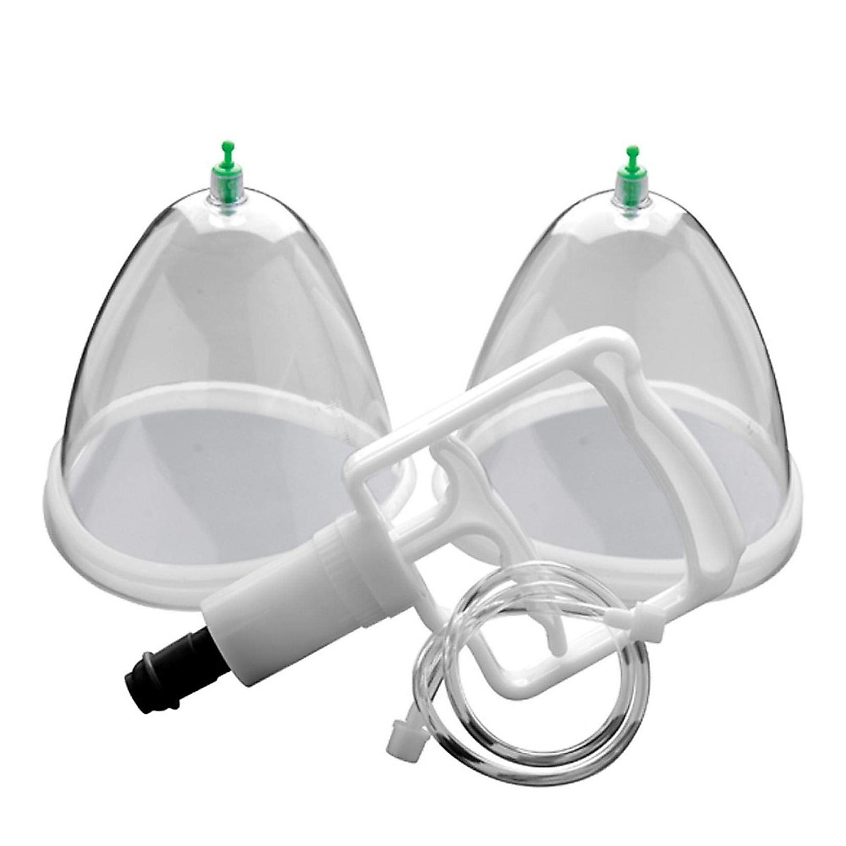 WTAA Breast Pump for Women, Breast Enlargement Massager Transparent Breast Pump Breastfeeding Suction Pump Women's Breast Pump Breast Massager,8 x 6. x 5.5 inches,3 Piece Set(WTAA)