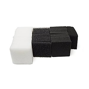 LTWHOME Compatible Foam Carbon Micro Filter Pads Set Fit for Rena Filstar xP Filter Media(Pack of 50)
