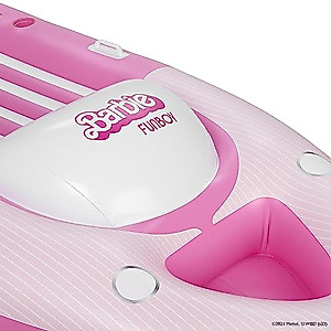Barbie The Movie & FUNBOY Speed Boat Inflatable Pool Float Medium & Giant Inflatable Luxury Pink Retro Convertible Classic Sports Car Pool