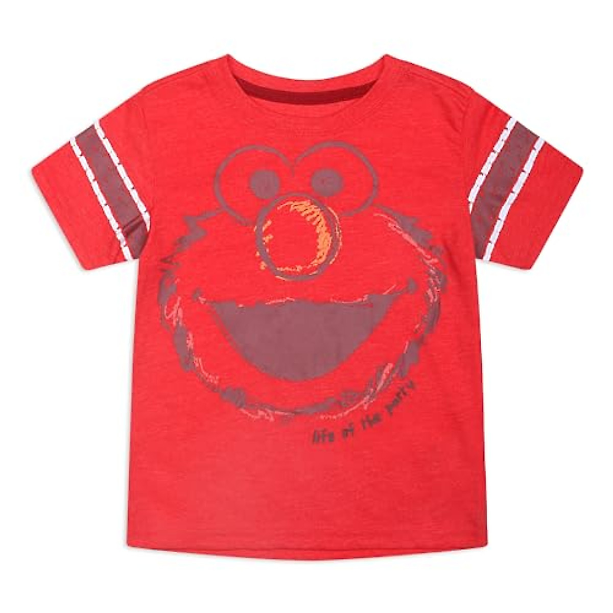 Sesame Street Elmo Boys’ T-Shirt for Infant and Toddler – Red
