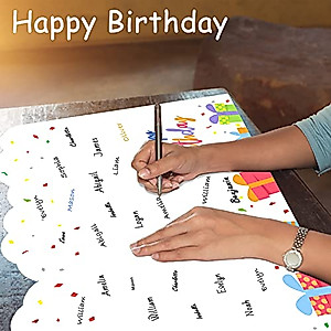 party greeting Jumbo Birthday Card Giant Guest Book Big Happy Birthday Party Signs Decorations Extra Large Birthday Gifts Cards Supplies for Women Men Boss -Large 14 x 22 inches