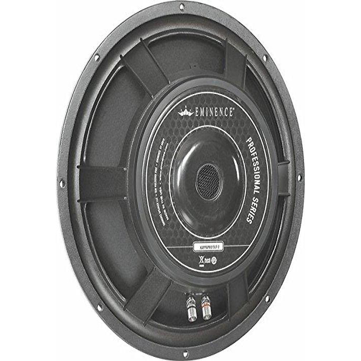 Eminence Professional Series Kappa Pro 15LF2 15" Pro Audio Speaker with Extended Bass, 600 Watts at 8 Ohms, Black