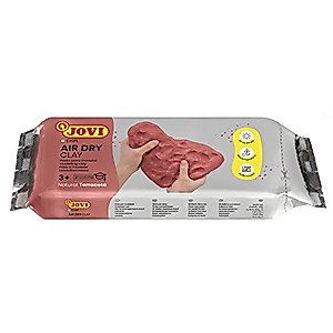 Jovi Air Dry Modeling Clay, 2.2 lb. Terracotta, non-staining, perfect for Arts and Crafts Projects