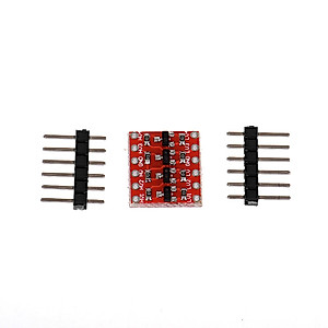 Anmbest 5PCS 4 Chanels High Speed Bi-Directional 3.3V-5V Logic Level Converter for Arduino Raspberry Pi Electronic Development