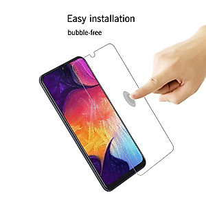 Ailun Screen Protector for Samsung Galaxy A50,A30,A50s,A30s,A40,M30,M31 Tempered Glass Screen Protector 3Pack 9H Hardness 2.5D Edge,Case Friendly