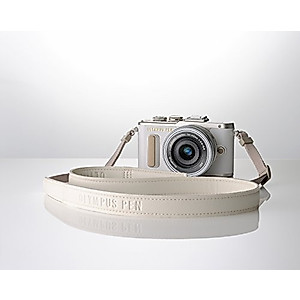 OLYMPUS Pen E-PL 8 EZ Double Zoom Kit [White][International Version, No Warranty]