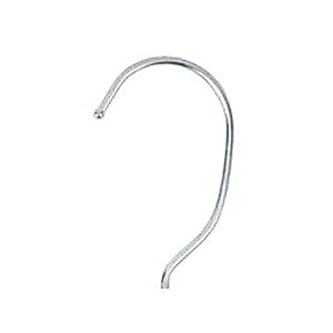 NAHANCO 6008B, 8” Plastic Skirt/Pant Hangers with Pinch Grips, Metal Swivel Hook, Black, Bulk Pack of 200