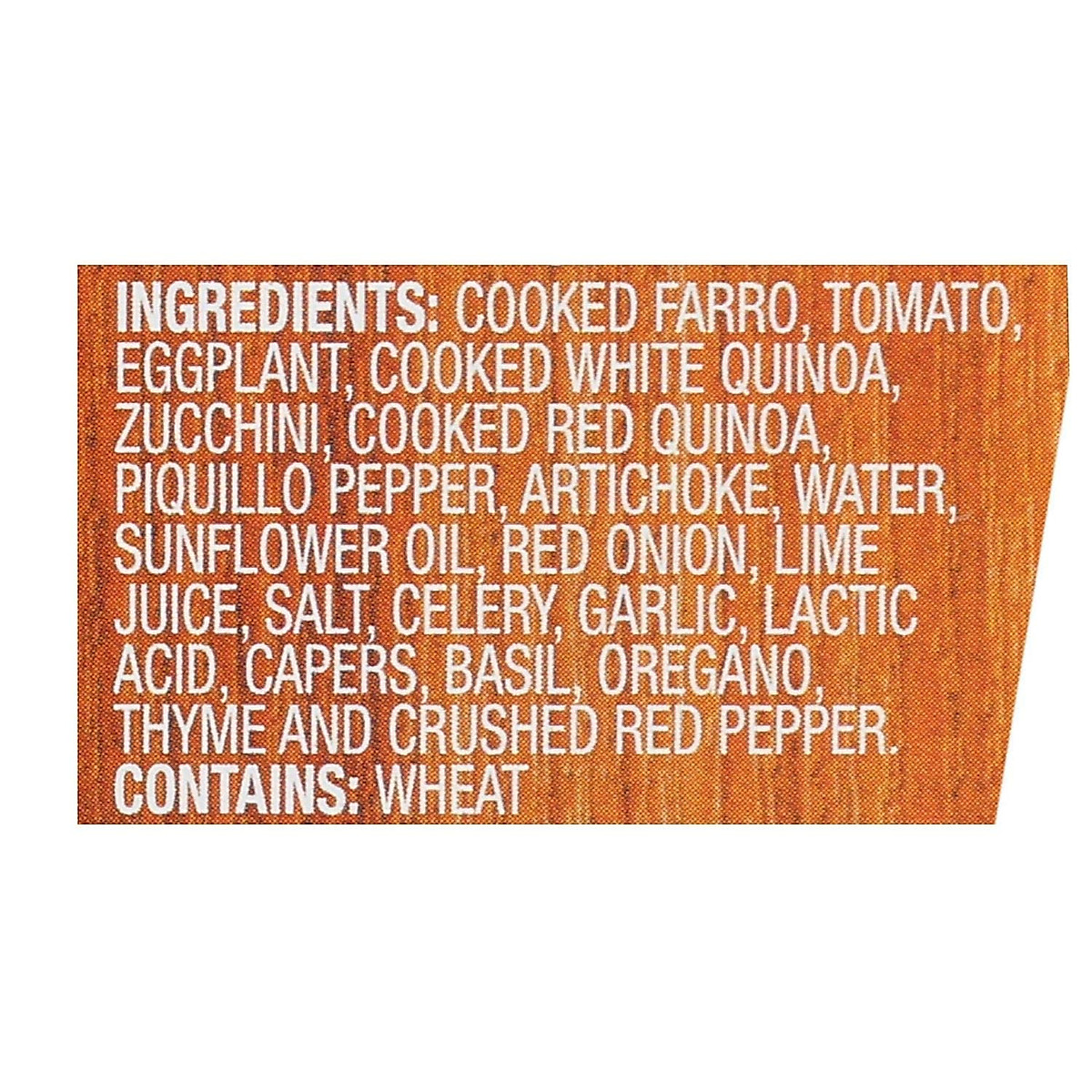 Kitchen & Love Cooked Farro, Grilled Vegetables & Herbs, Ready to Eat, Shelf Stable, Non Gmo, Dairy Free, Plant Based, Kosher, Vegan, Vegetarian, 7.9 Oz (6-Pack)