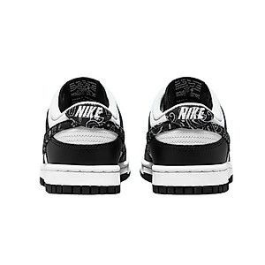 Nike Womens WMNS Dunk Low ESS DH4401 100 Black Paisley - Size 7W
