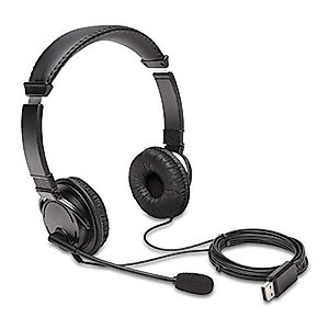 Kensington USB Hi-Fi Headphones with Microphone (K97601WW)