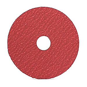 BHA Ceramic Resin Fiber Grinding and Sanding Discs, 5” x 7/8”, 36 Grit - 25 Pack