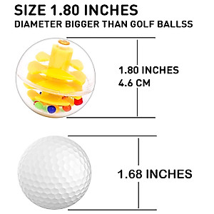 Single Ball Drop Toy for Kids - Spinning Swirl Ball Ramp Activity Play Toy Safe for 9 Months and up.