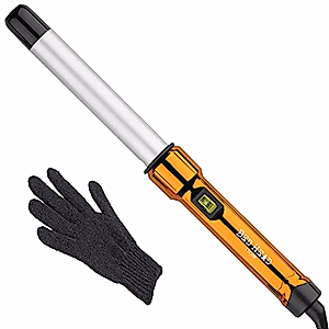 Bed Head Curlipops Clamp-Free Curling Wand Iron | For Loose Curls and outragious body (1 in)