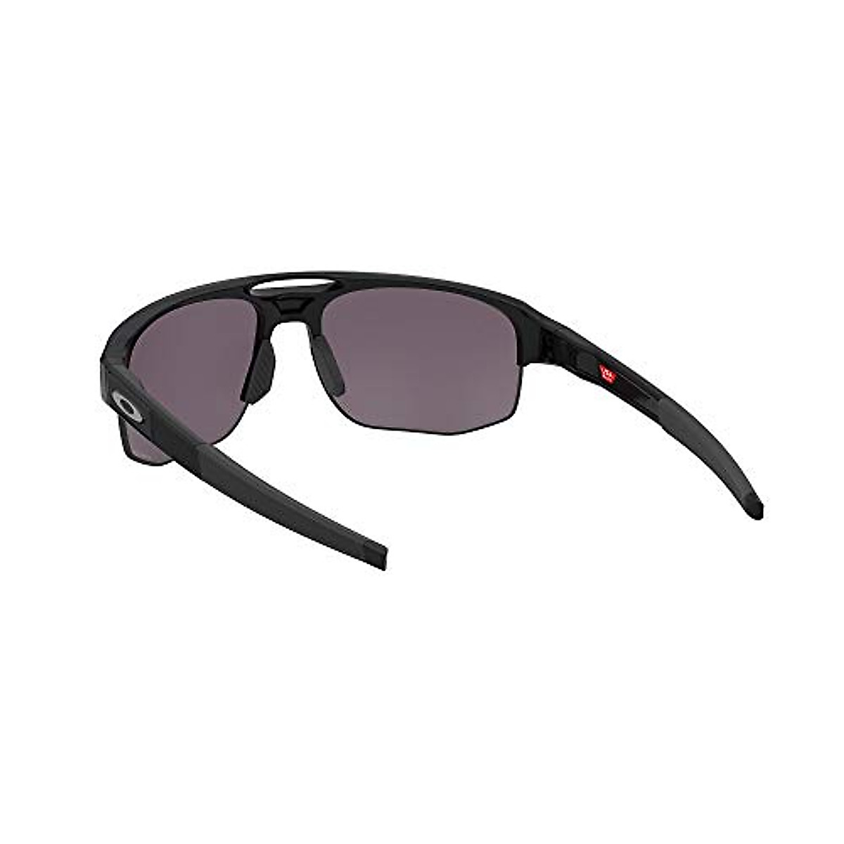 Oakley Men's OO9424 Mercenary Rectangular Sunglasses, Polished Black/Prizm Grey, 70 mm