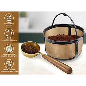 Reusable K Duo Coffee Filter for K-Duo Essentials, K-Duo Brewers Only - Carafe Basket Coffee Filters, Reusable K Duo K-Duo Essentials Coffee Makers Accessories, 1 pack