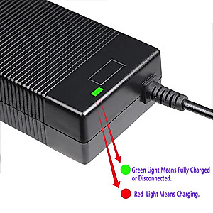 Toeaot 42V 2A Power Adapter for 36V Bird, Lime, Skip, Spin Xiaomi M365,Lime-S,ES1/ES2/ES4 Battery Charger