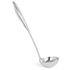 Internet’s Best Stainless Steel Soup Ladle - Large Kitchen Utensil Spoon - Punch Bowl and Soup Pan Ladle