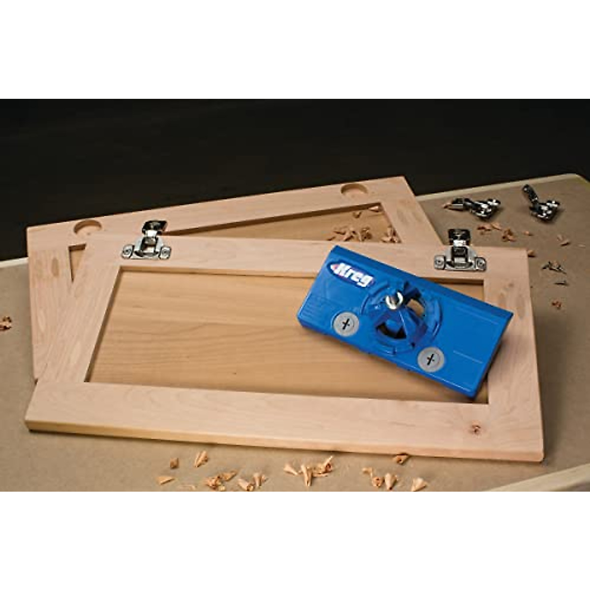 Kreg Drawer Slide Jig (Set of 2) and Concealed Hinge Jig | KHI-Slide & KHI-Hinge
