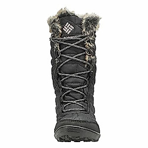 Columbia Women's Minx Mid III Omni-Heat Waterproof Winter Boot Black 10 Medium US