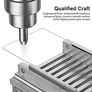 SPARIN 2 Pack Screen Protector for Samsung Galaxy Tab S9 FE 5G (10.9 inch) & Galaxy Tab S9/ S8/ S7 (11 inch), Tempered Glass Compatible with S Pen, Anti-Scratches