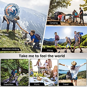 MAISON HUIS Double Wall Vacuum Water Bottle 64oz Comes with 2 Available Lids, Keeps Beverage Hot and Cold, Half Gallon 304 Food Grade Stainless Steel Water Bottle for Workout or Sports(Black)