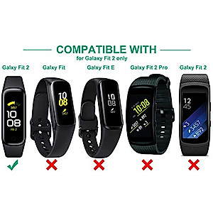 Kissmart Charger for Galaxy Fit 2, Replacement Charging Cable Dock Cradle for Samsung Galaxy Fit 2 SM-R220 Fitness Smart Band