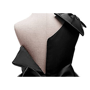 KLFFLGID Baby Girl Tulle One Shoulder Dresses Toddler Flower Girl Formal Dress for Party Wedding Bowknot Tutu Gown Size 100 (Black)