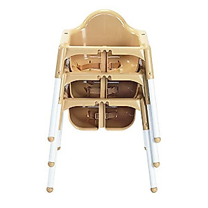 Angeles Feeding Chair, AFB7940, Infant, Baby & Toddler Stacking Nursery Chairs with Harness, Daycare, Homeschool or Classroom Furniture for Girls-Boys