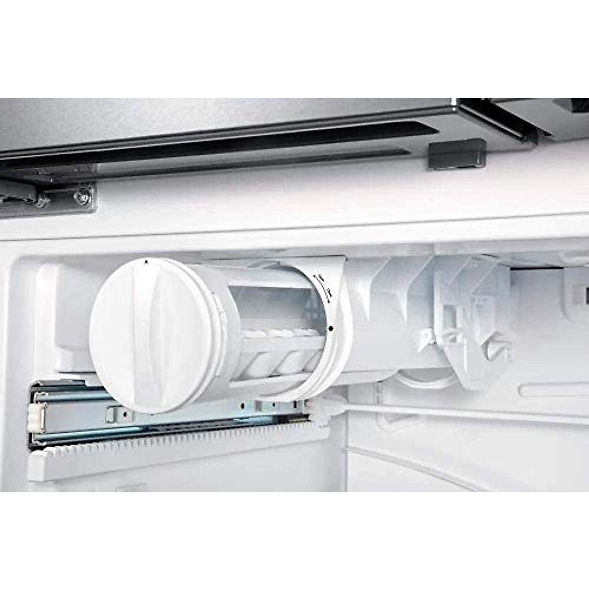 Smad 36" French Door Refrigerator 22.5 Cu.Ft, Refrigerator with ice maker, Counterdepth Refrigerator Bottom Freezer, Automatic Defrost, Humidity Controlled, fingerprint-proof stainless steel