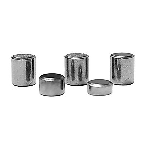 Pinewood Pro Derby Tungsten Weights | Five Incremental Cylinders (Three .5 Ounce, One .3 Ounce, One .2 Ounce) 2oz Total Weight to Make The Fastest Pine Derby Car