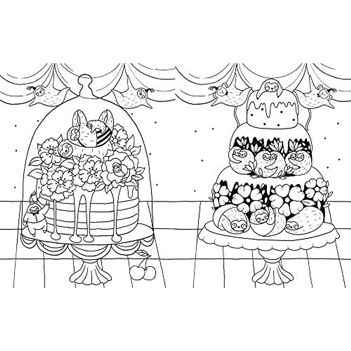 A Million Sloths (Volume 6) (A Million Creatures to Color) (Volume 5)