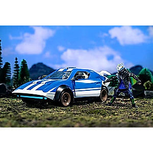 FORTNITE Joy Ride Whiplash Vehicle (Blue & White), with 4-inch Articulated X-Lord Figure
