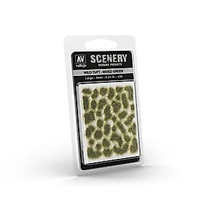 Mixed Green Wild Tuft Large 6mm / 0.24 in. Vallejo Paints