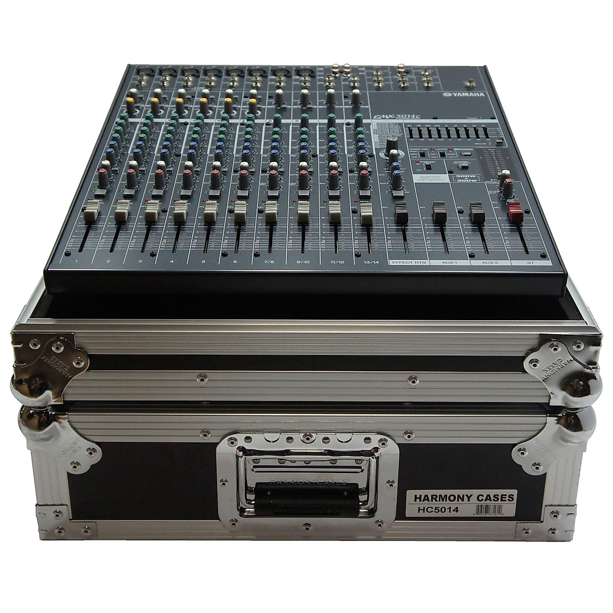 Harmony Audio HC5014 Flight Transport Road Custom Case Compatible with Yamaha EMX5014CF Mixer
