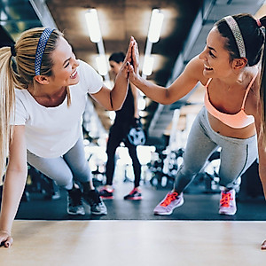 4 Pieces Crystal Rhinestone Headband Teeth Comb Headbands Plastic Hair Band Crystal Beaded Bling Hairbands Non-slip Hard Headbands for Women Girls Lady Hair Accessories (1 Inch)