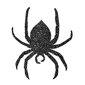 Amscan Glitter Paper Spider Cutouts