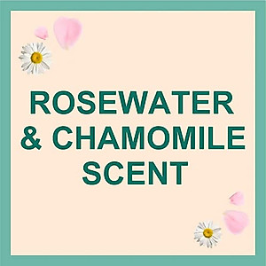 Aveeno Rose Water & Chamomile Blend Sulfate-Free Shampoo with Colloidal Oat for Dry & Sensitive Scalp, Gentle Cleansing Shampoo for Fine, Fragile Hair, Paraben & Dye-Free, 12 Fl Oz