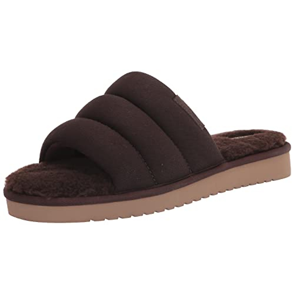 Koolaburra by UGG Men's Rommie Slipper, Chocolate Brown, Size 10