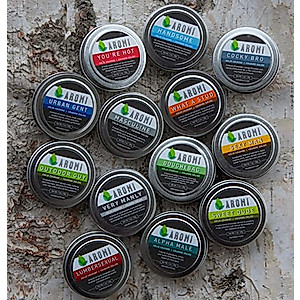 Solid Cologne | Aromatic, Woodsy Men’s Fragrance, Vegan and Cruelty-free Scent, Affordable Cologne, Stocking Stuffer, Travel-Sized, Small Men's Gift | 1 oz (Alpha Male)