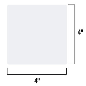 ROBERTS 50-547 Stay N' Place 4 in. x 4 in. Rug Tabs (4-Pack), White