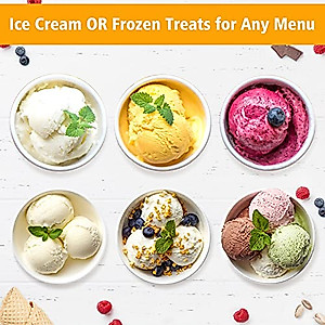 CTSZOOM Containers Replacement Ice Creami Pints and Lids, 16oz Containers Compatible with Ninja NC301 NC300 NC299AMZ Series Ice Cream Maker 4 Pack, BPA Free Dishwasher Safe Green/Grey/Blue/Yellow